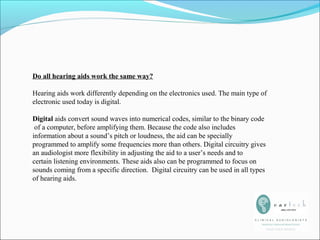 Types of aids presentation | PPT | Digital Audio | Computer Software and Applications