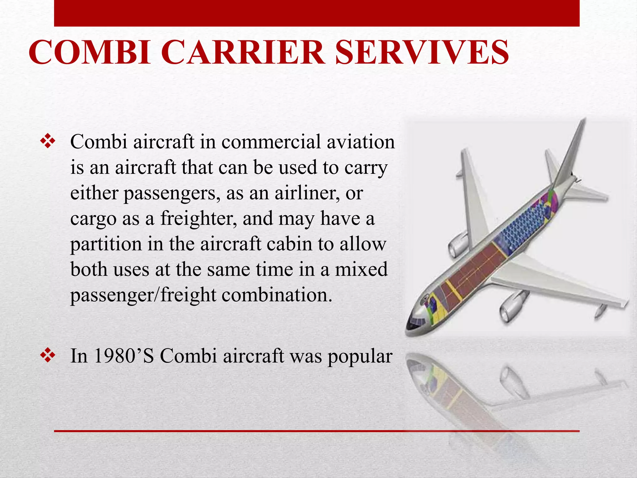 Types Of Airline Services | PPTX