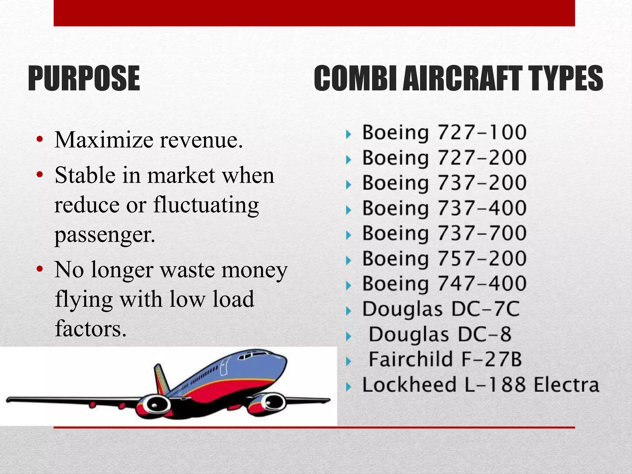 Types Of Airline Services | PPTX