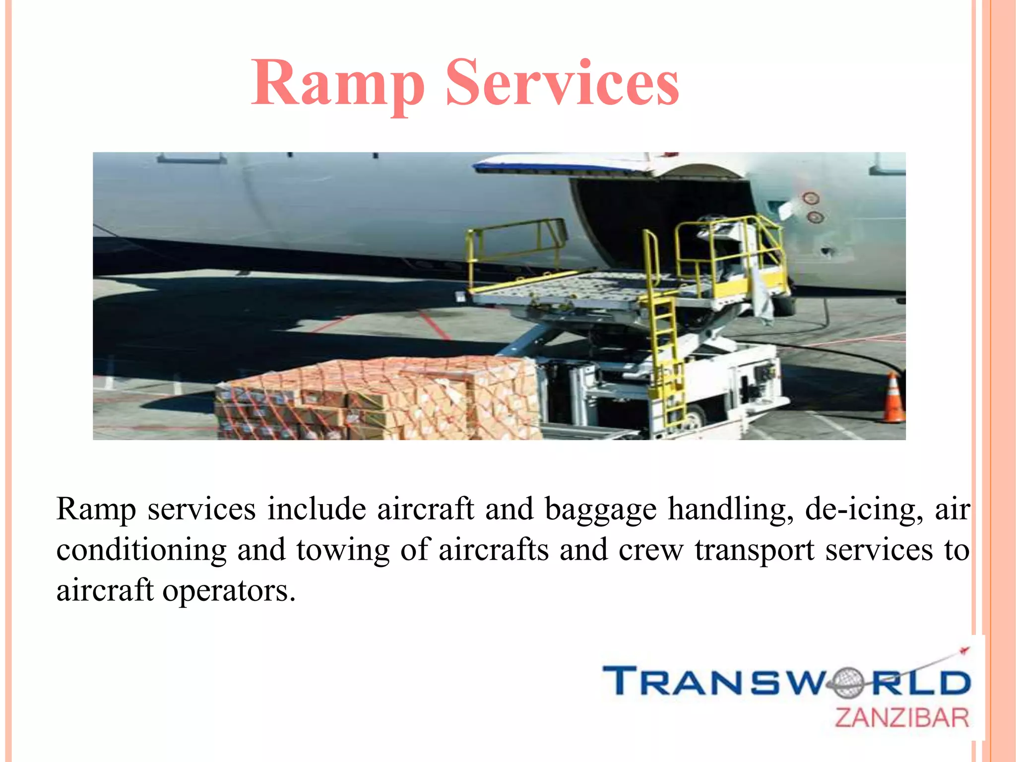 Types of Ground Handling Operations | PPTX