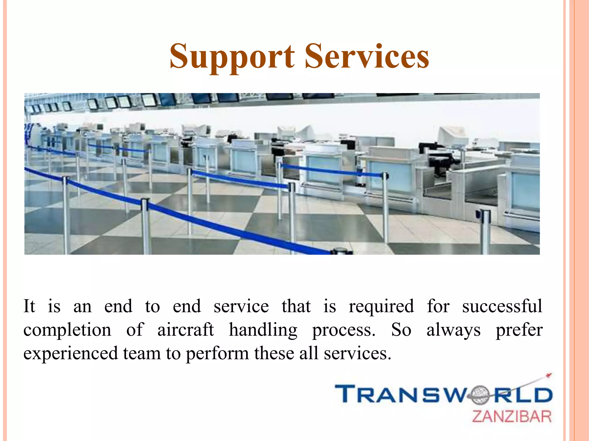 Types of Ground Handling Operations | PPTX