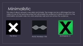 Types of album art | PPTX | Album-oriented Rock | Rock Music