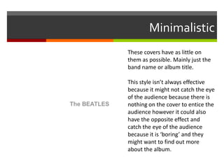 Types of album covers | PPTX