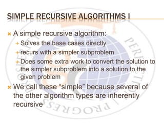 Types of Algorithms.ppt | Programming Languages | Computing