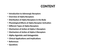 Types of alpha adrenergic receptors.pptx