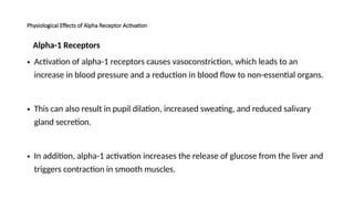 Types of alpha adrenergic receptors.pptx