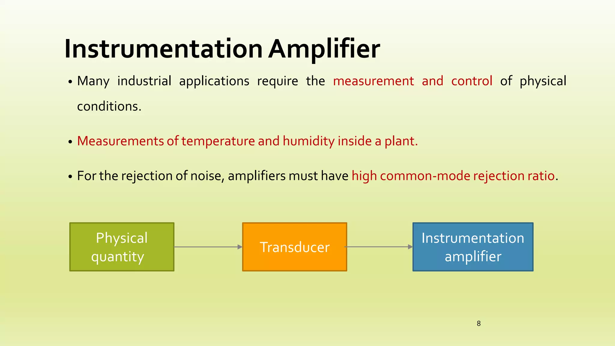 Types of bio amplifiers | PDF
