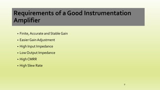 Types of bio amplifiers | PDF