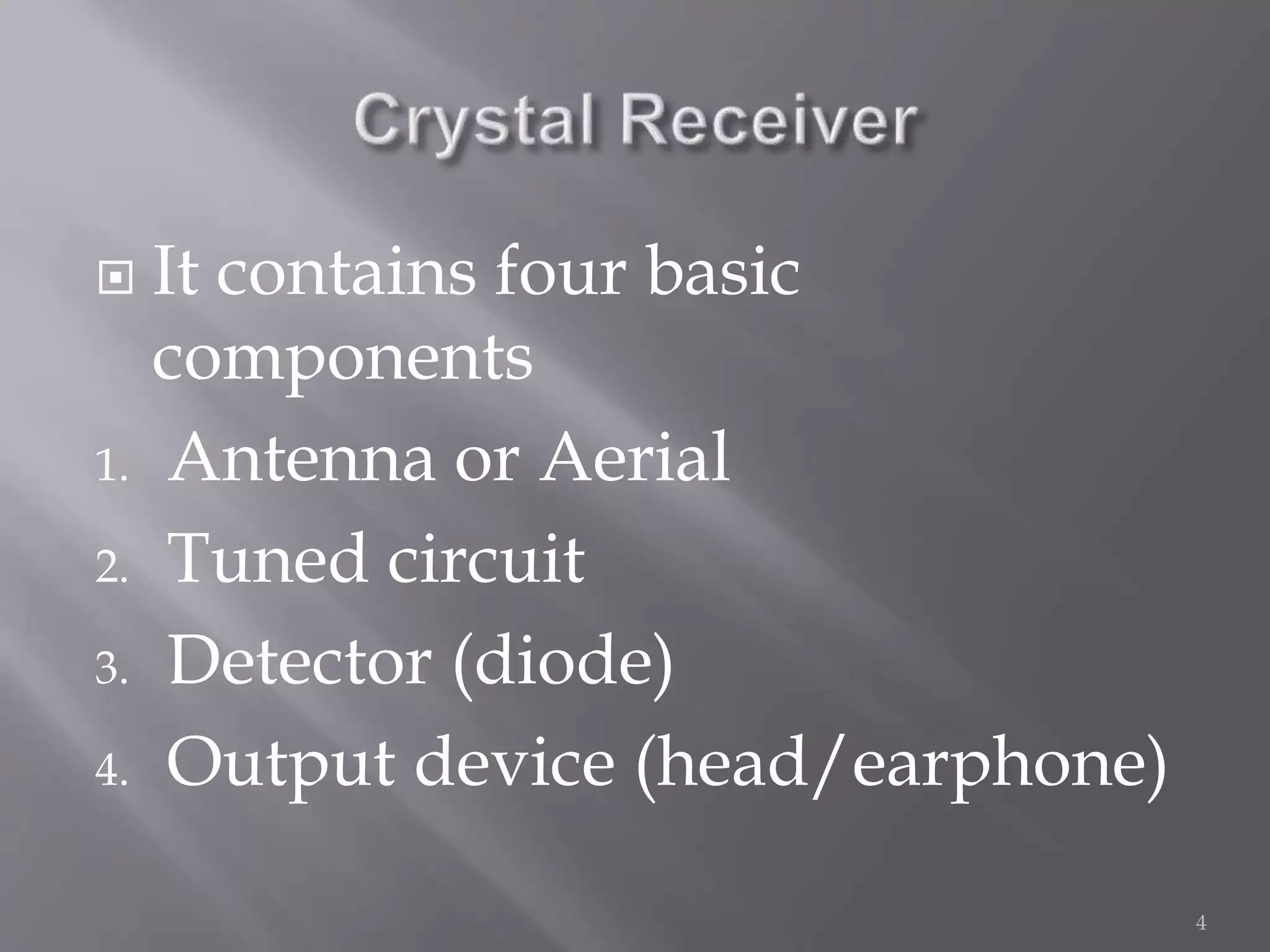 Types of AM Receiver | PPTX