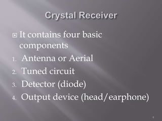 Types of AM Receiver | PPTX