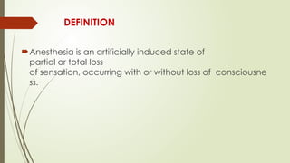 Types of anaesthesia.pptx DRZWEYANANAING | PPTX