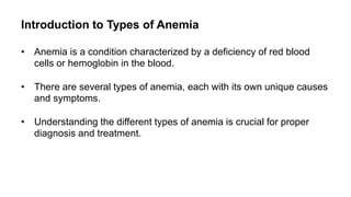 Types Of Anemia (1).pptx semester ppt.,?! ;:'x | PPT
