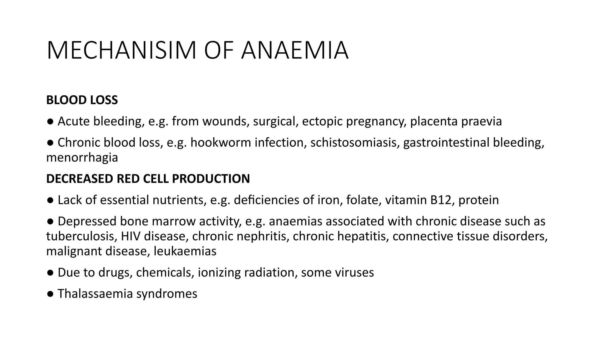 Types of anemias | PPT