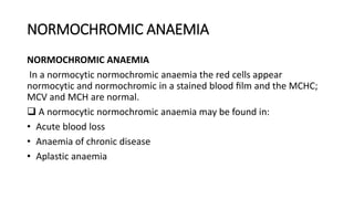 Types of anemias | PPT
