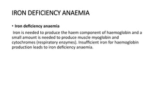 Types of anemias | PPTX
