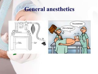 Anaesthesia types and classification for tech | PPTX