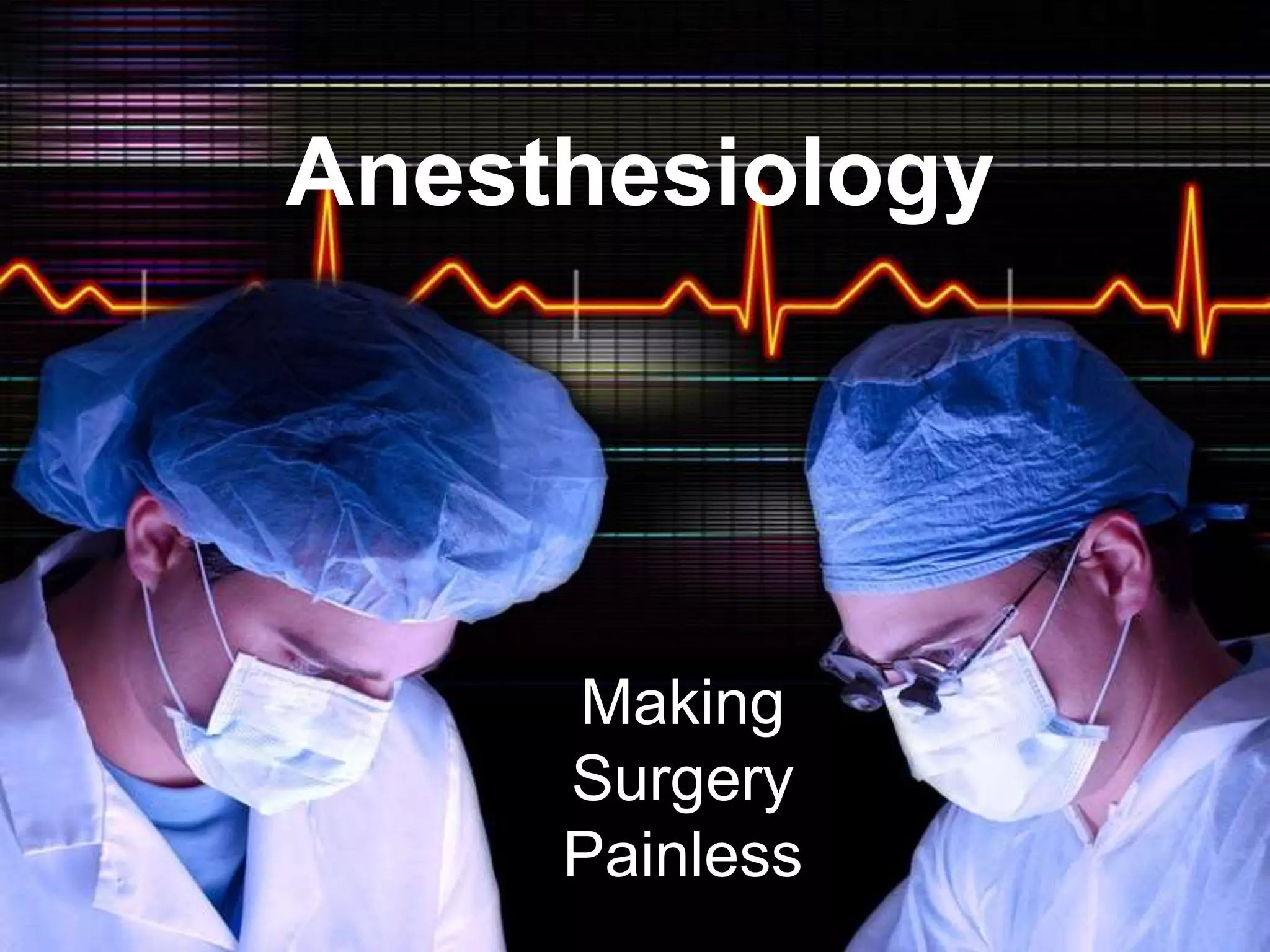 Types of anesthesia | PPTX