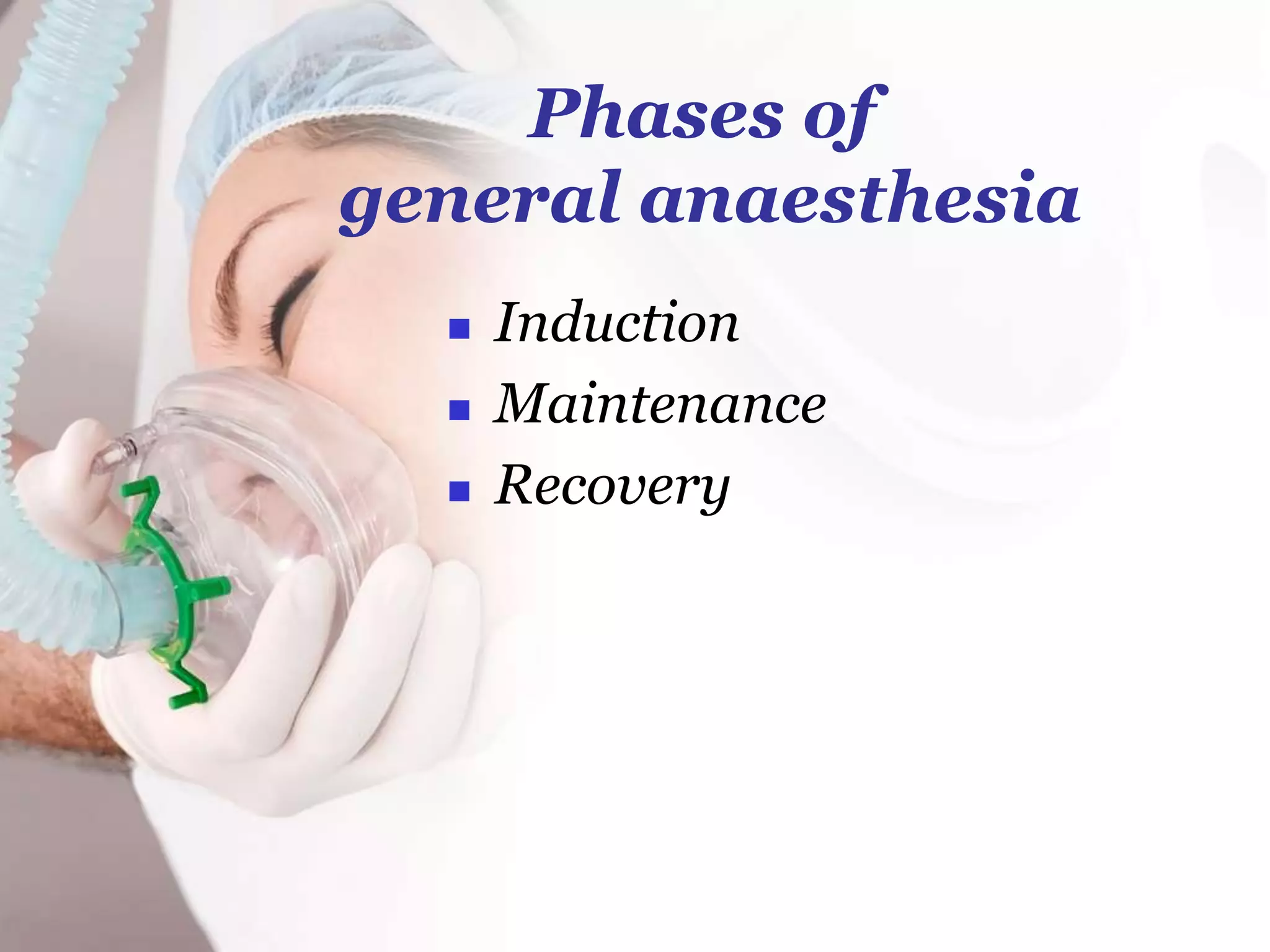 Types of anesthesia | PPTX