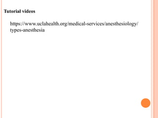 TYPES OF ANESTHESIA and its details.pptx