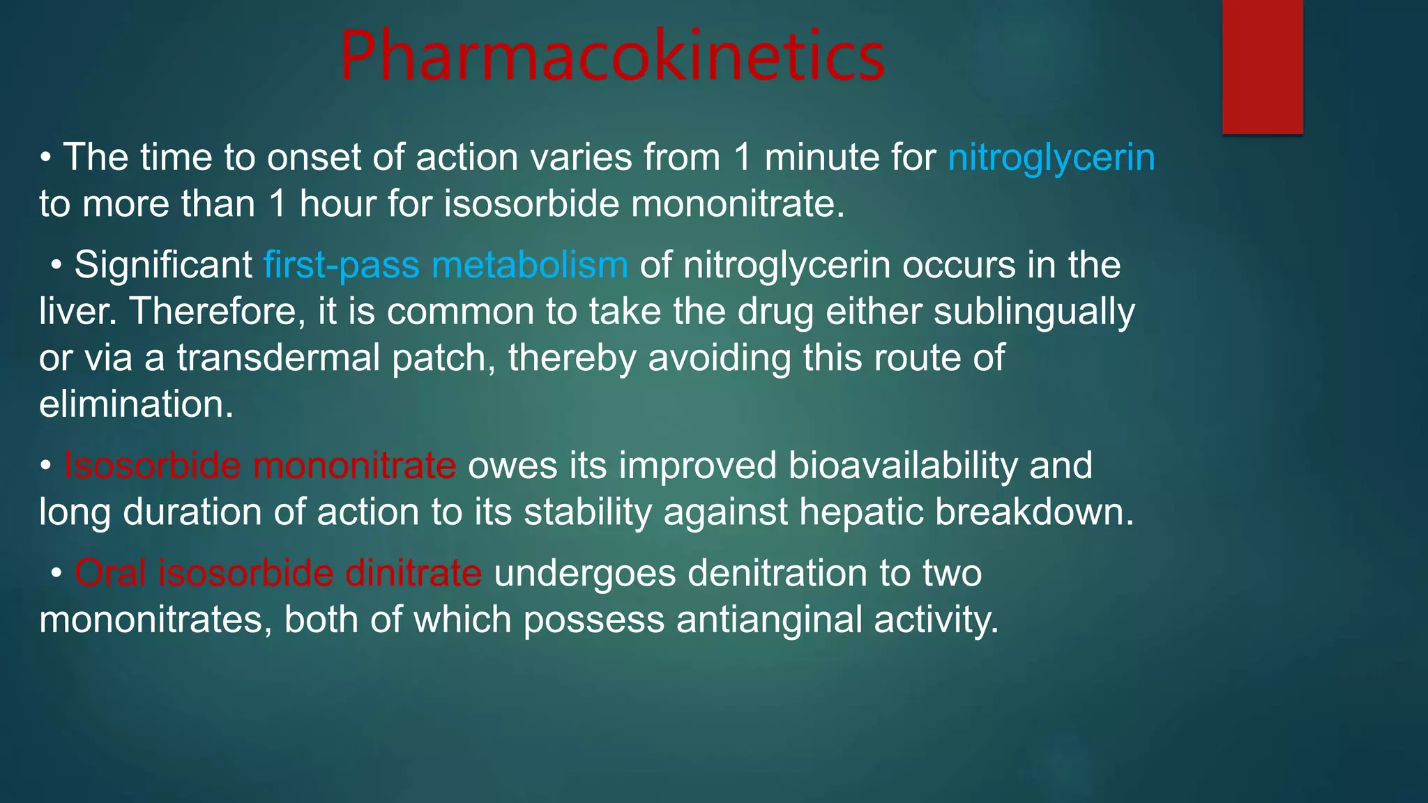 Types of Angina,Nitrates and Nitrites | PPTX
