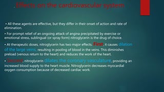 Types of Angina,Nitrates and Nitrites | PPT