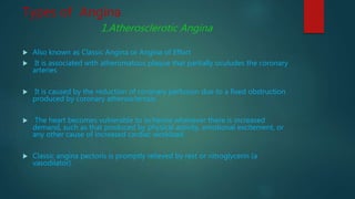 Types of Angina,Nitrates and Nitrites | PPT