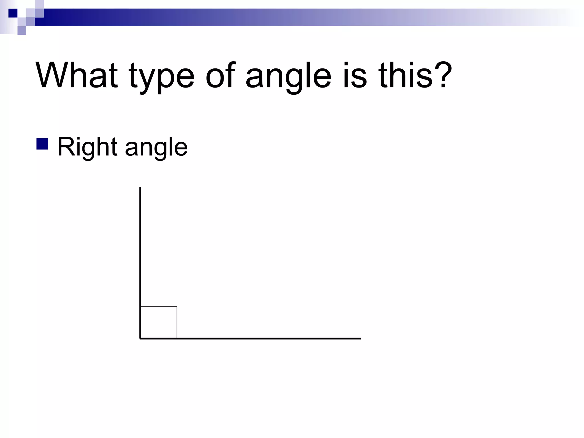 Types of angles | PPT