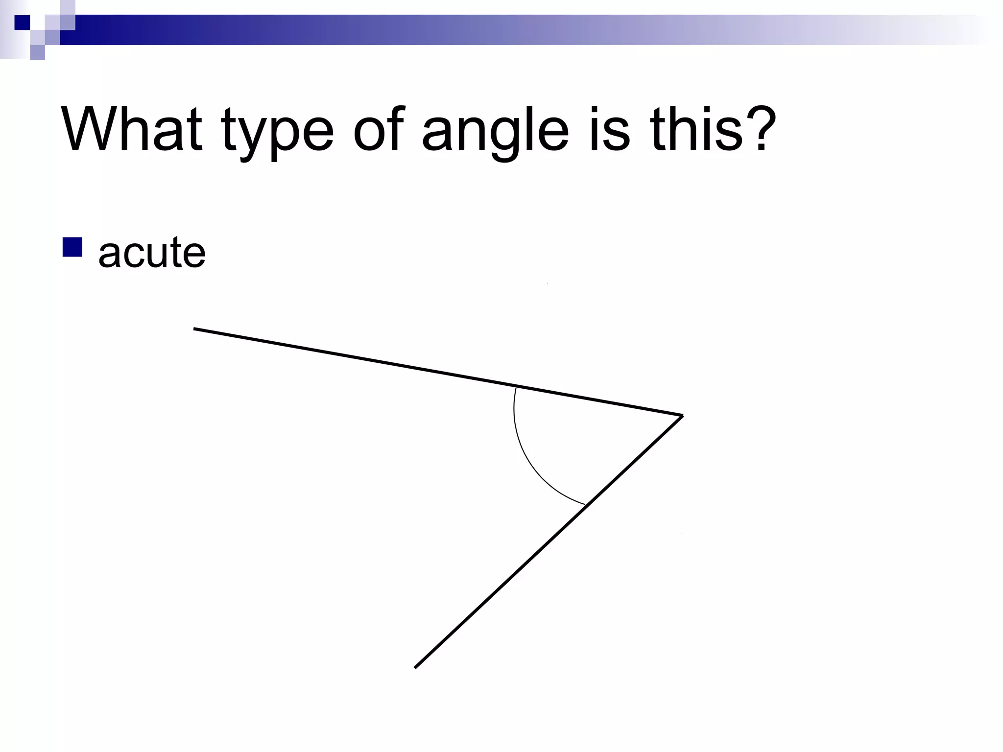 Types of angles | PPT