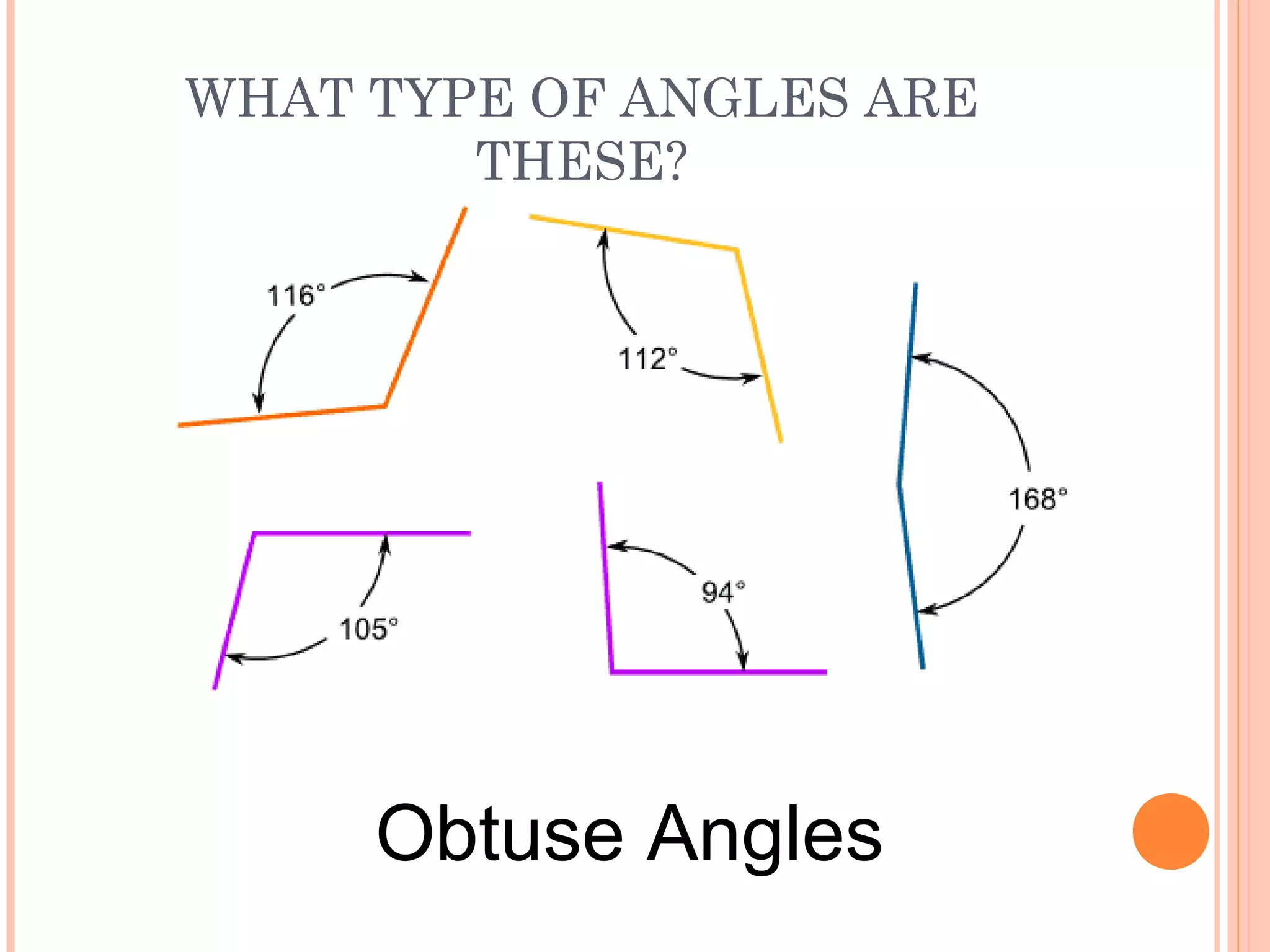 Types of angles | PPT