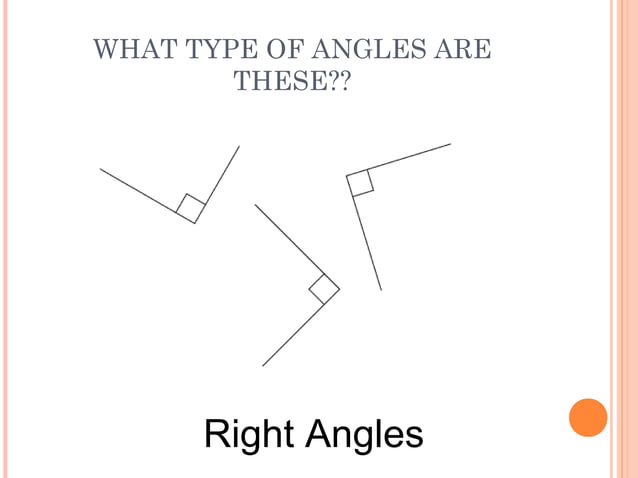 Types of angles | PPT