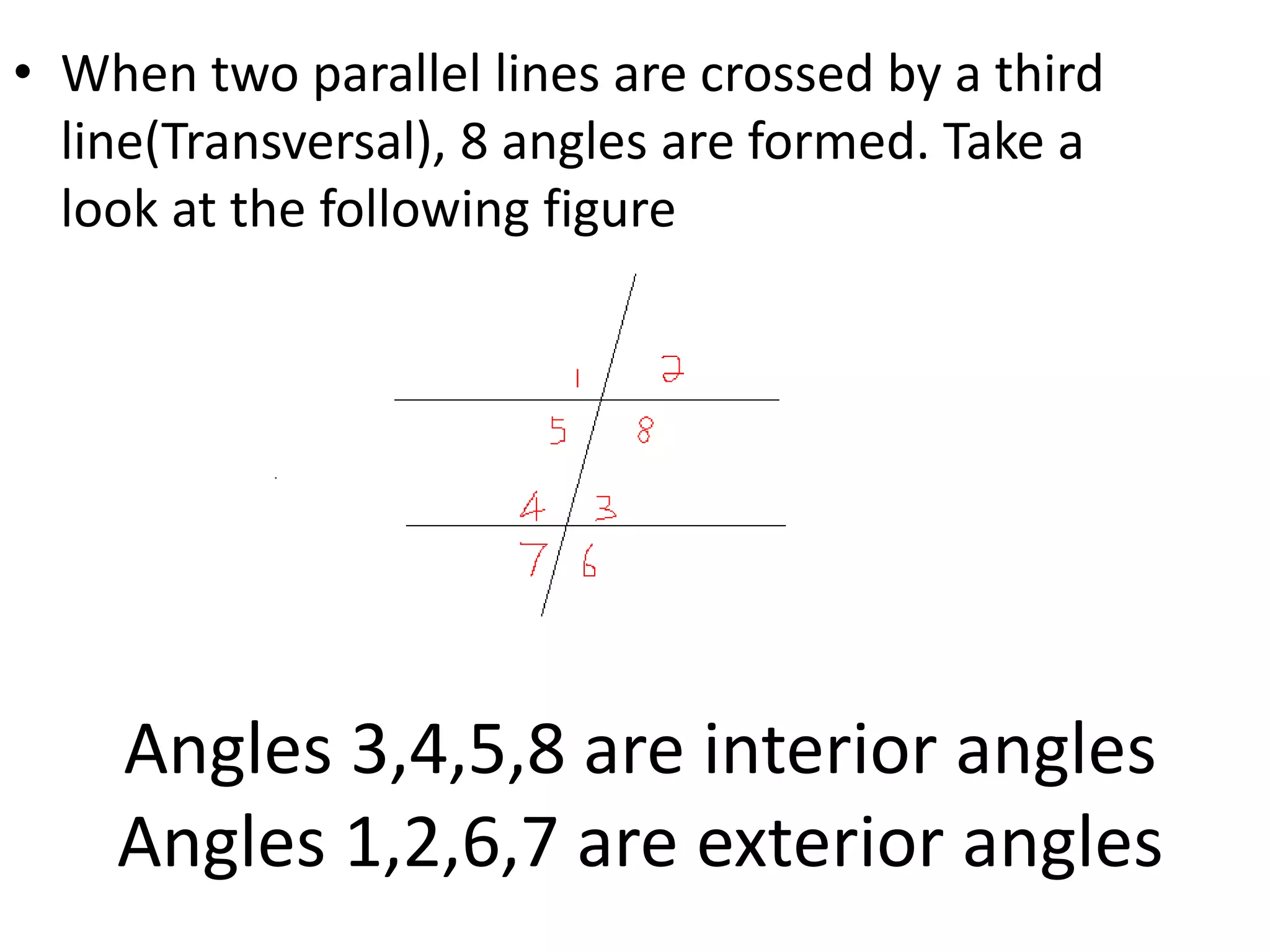 Types of angles | PPTX