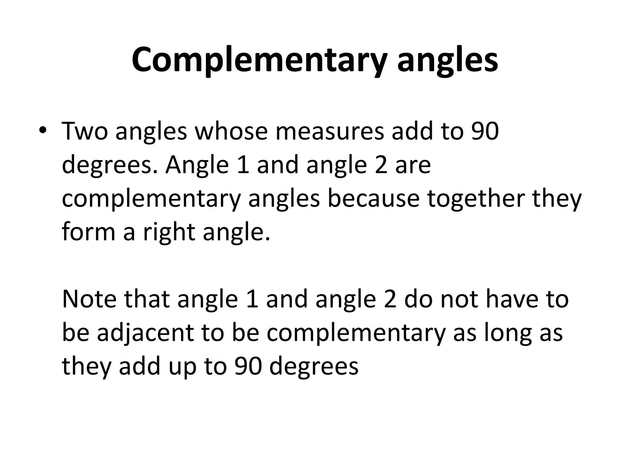 Types of angles | PPTX