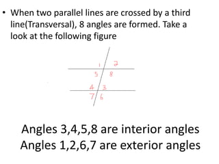 Types of angles | PPTX