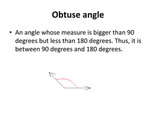 Types of angles | PPTX