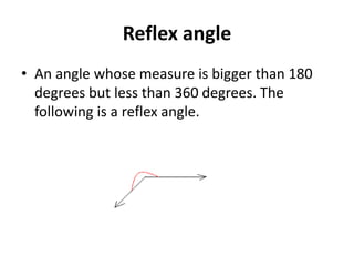 Types of angles | PPTX
