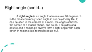 Types of Angles | PPTX