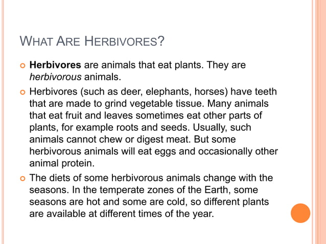 Types of animals | PPT