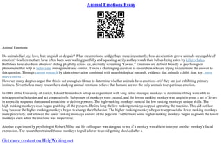 Types Of Animals On Earth Essay | PPT