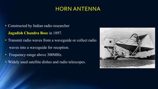 TYPES OF ANTENNA | PPTX