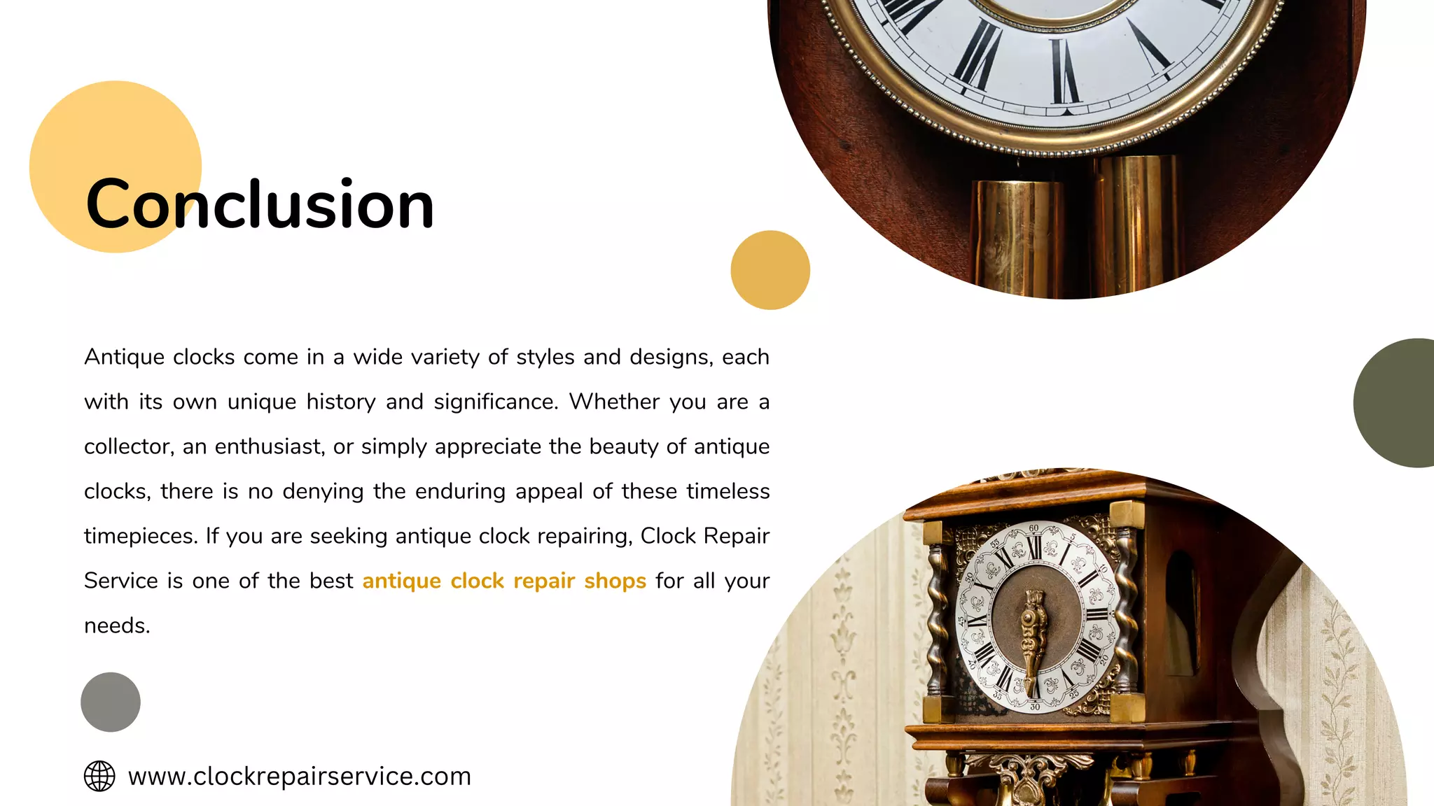 Types of Antique Clocks | PDF