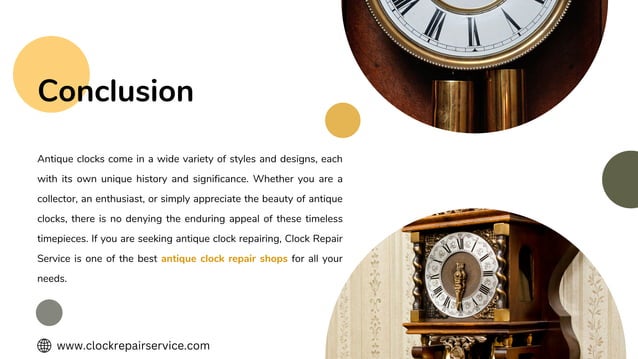 Types of Antique Clocks | PPT