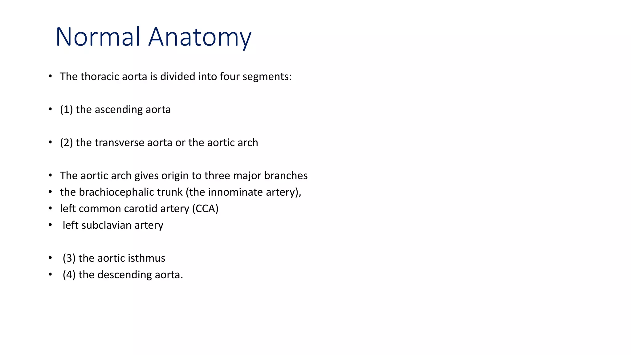 Types of aortic arch and navigation of difficult arches | PPTX