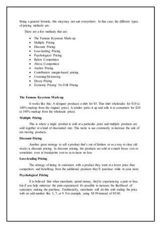 Types of apparel costing | DOCX