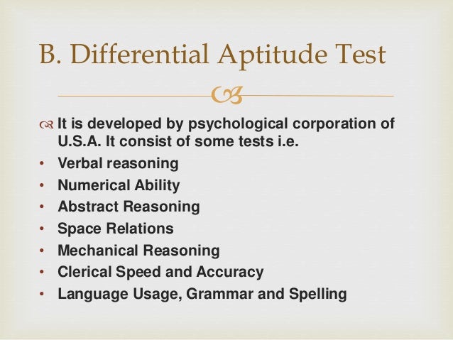 Types Of Aptitude Tests types-of-aptitude-tests