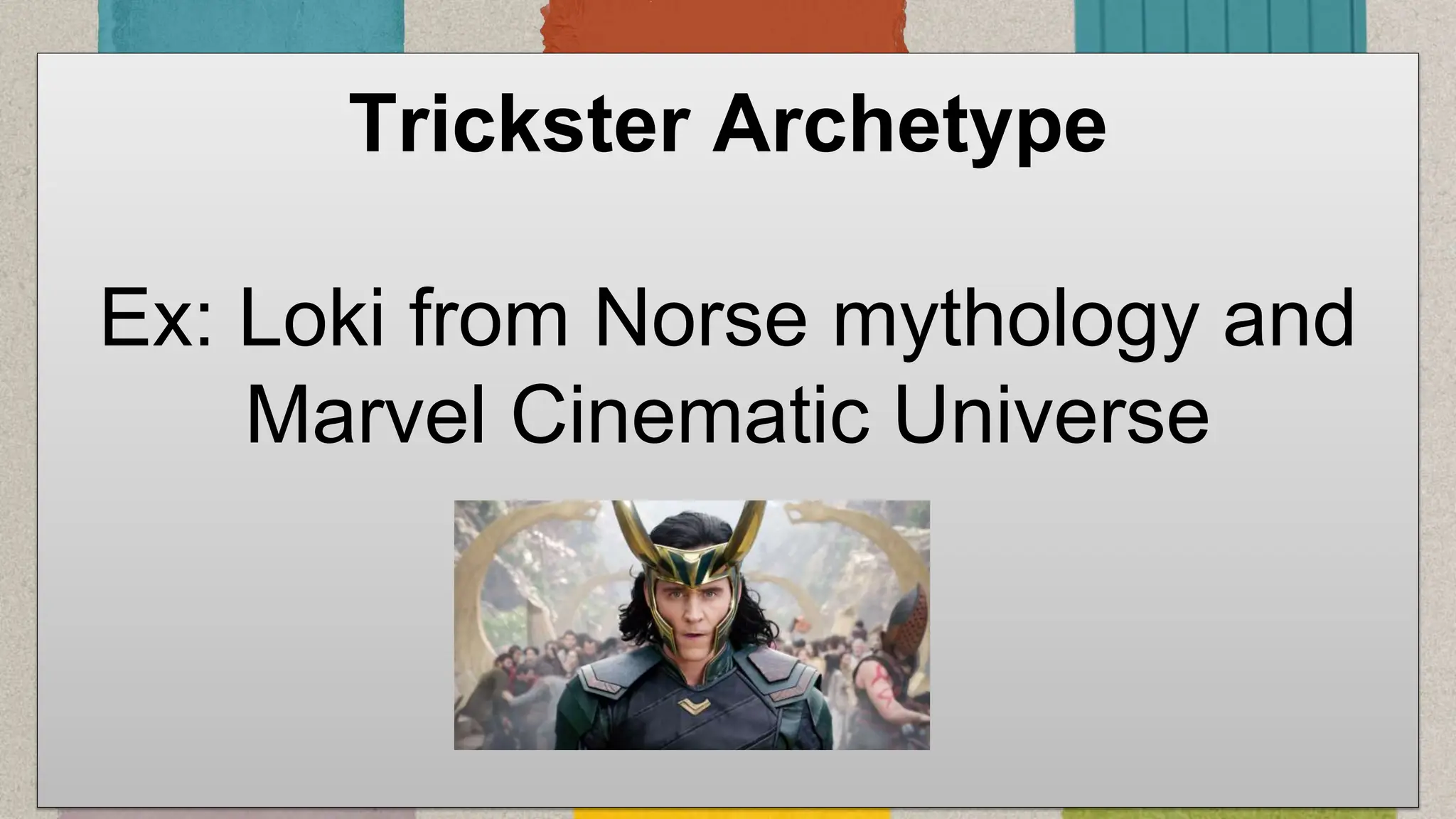 TYPES OF ARCHETYPE.pptx lesson for english class | PPT