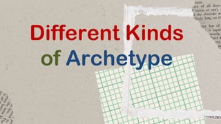 TYPES OF ARCHETYPE.pptx lesson for english class | PPTX