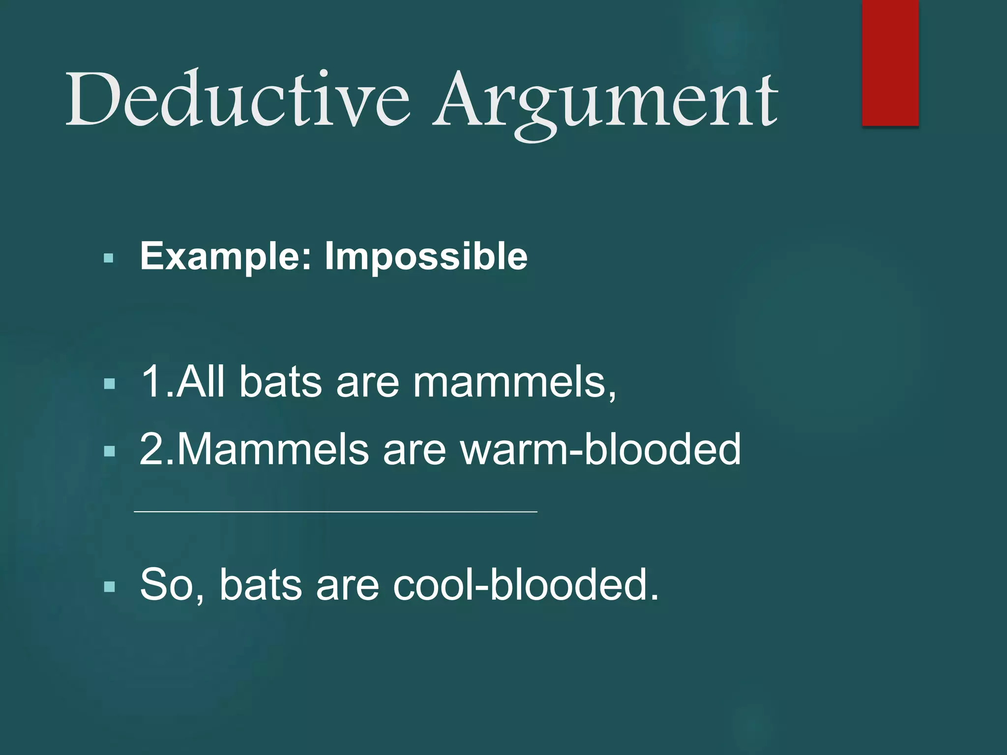 Types of Argument presentation | PPTX