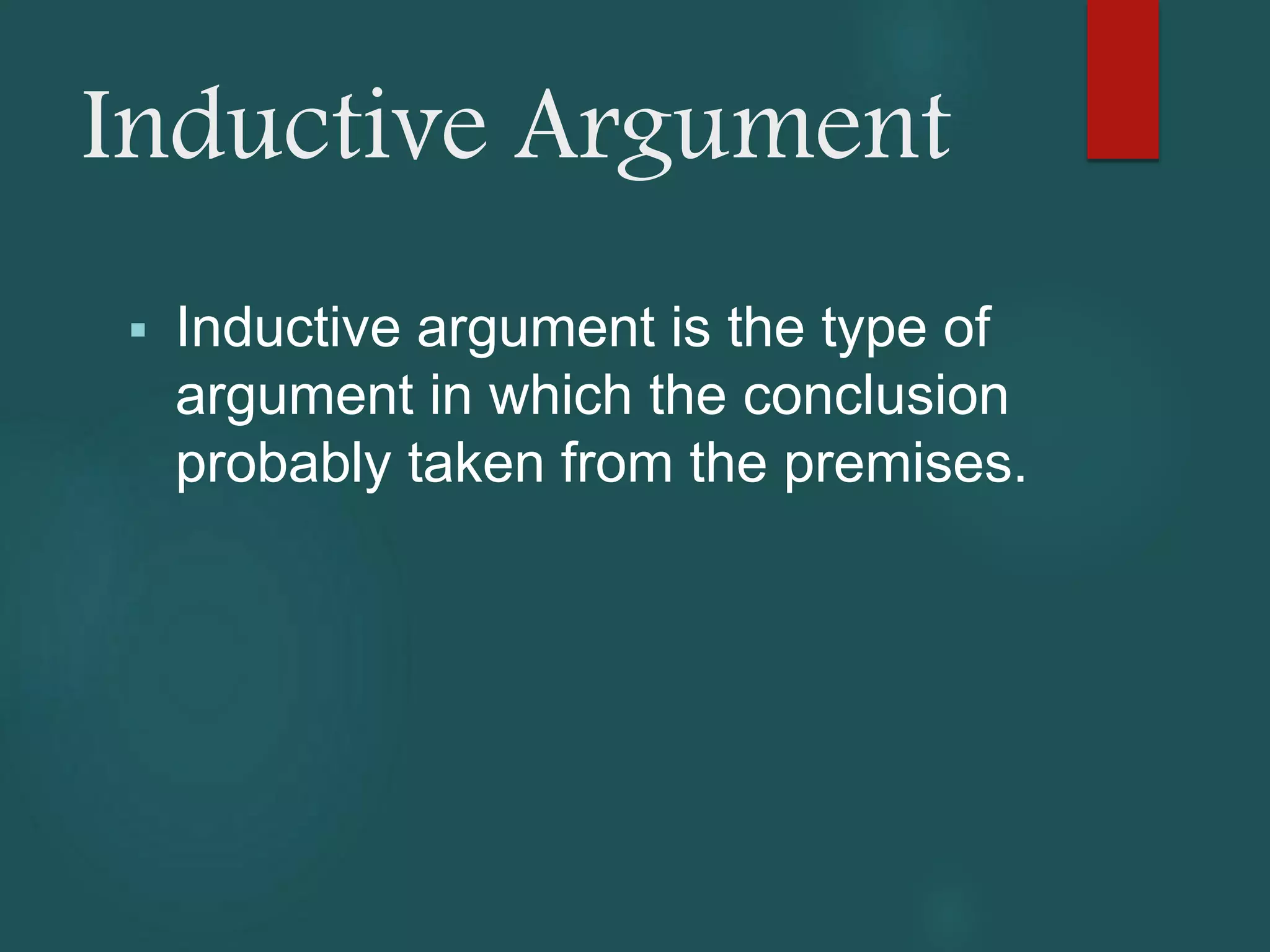 Types of Argument presentation | PPTX