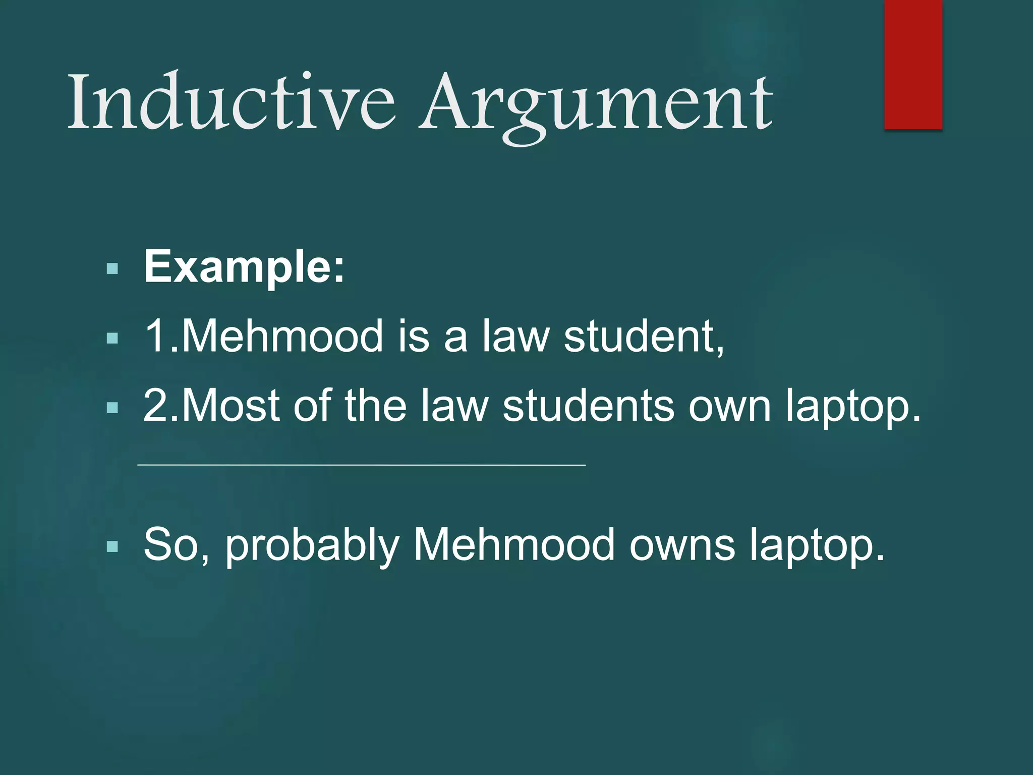 Types of Argument presentation | PPTX