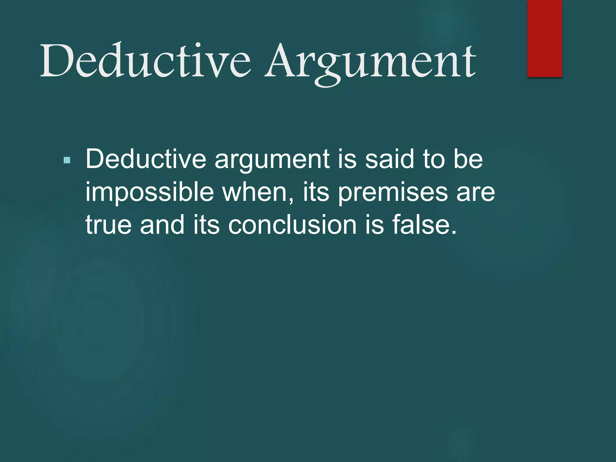 Types of Argument presentation | PPTX